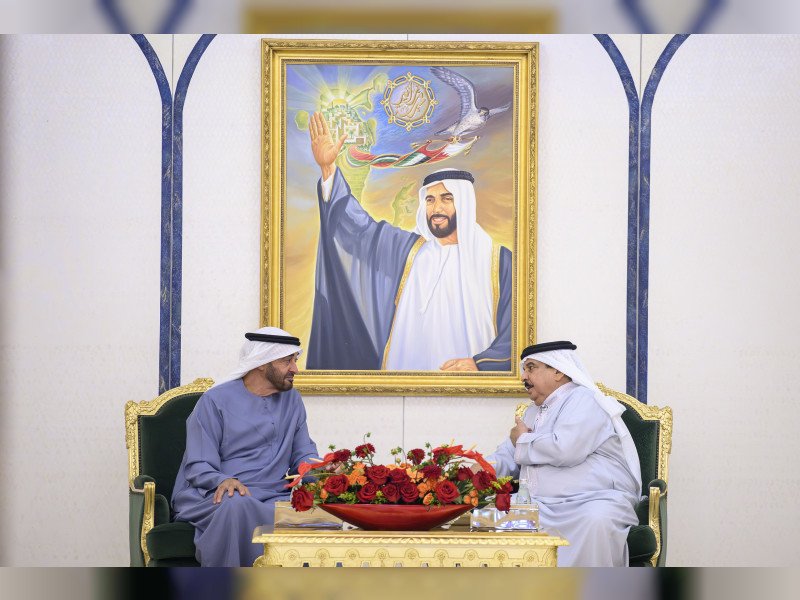 King of Bahrain Meets UAE President in Abu Dhabi - The Khaleej Telegraph