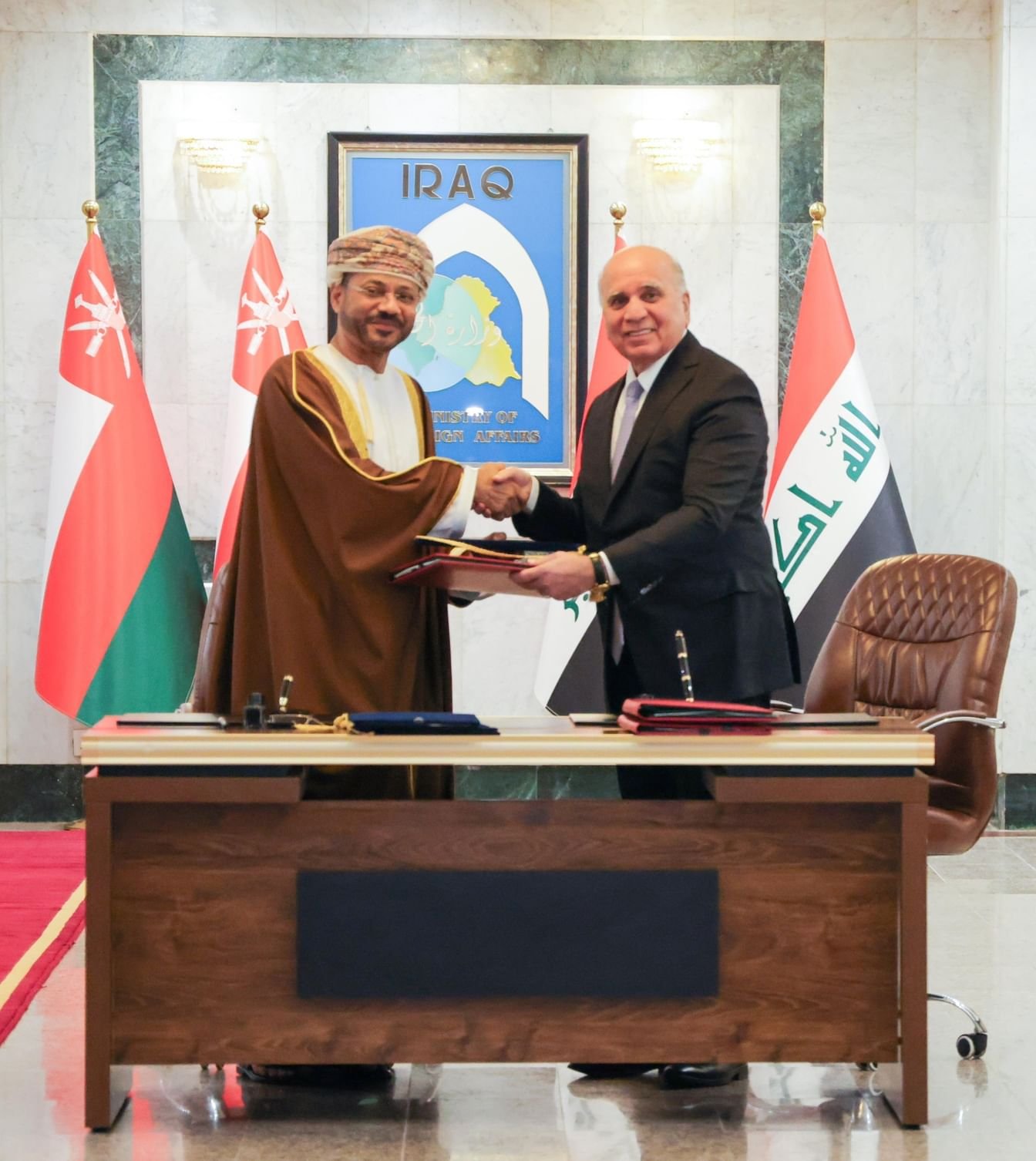 Oman and Iraq Discuss Strengthening Transport and Logistics Cooperation ...