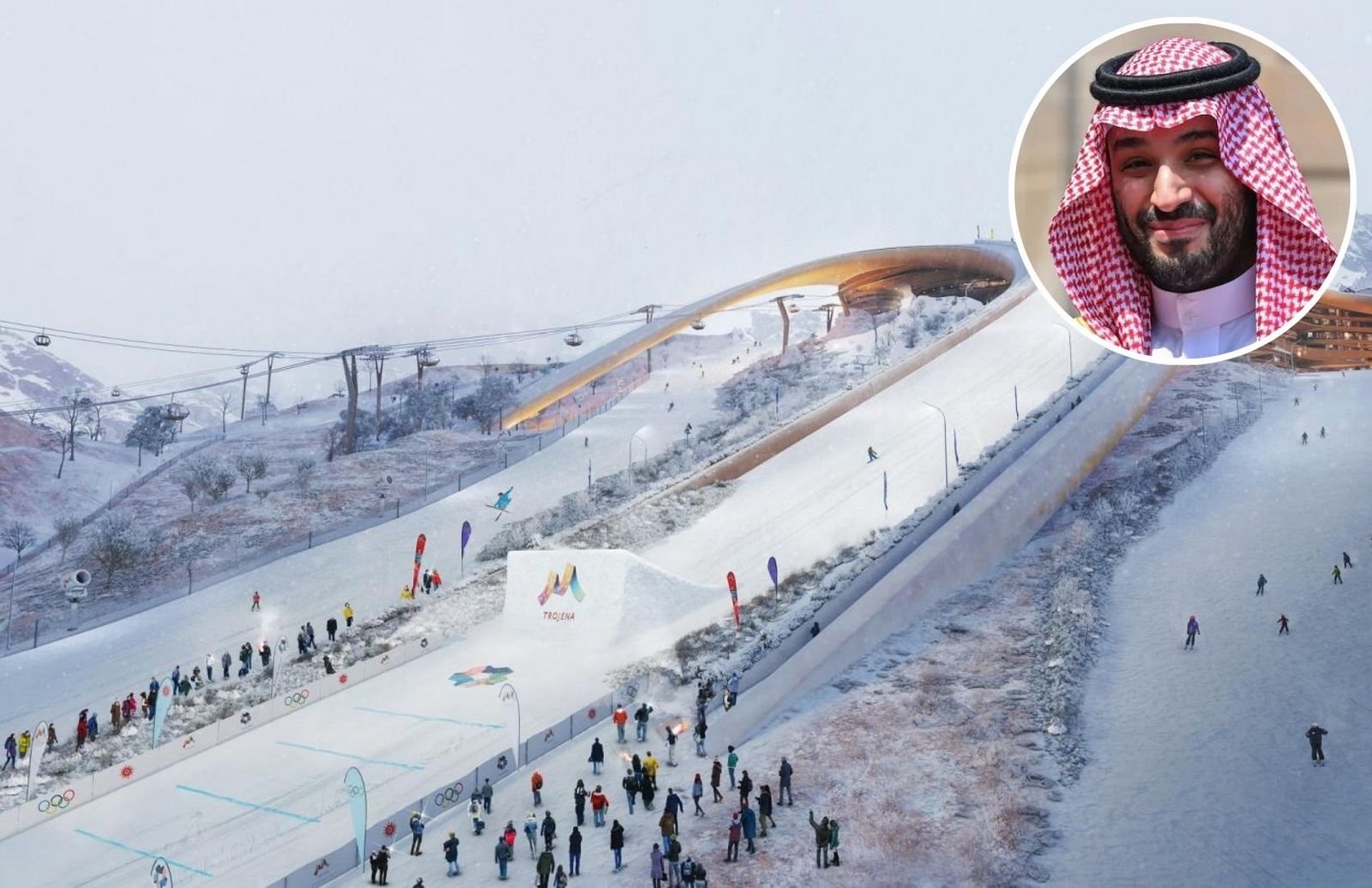 Trojena Vertical Ski Village: Saudi Arabia’s Desert Ski Dream Races ...