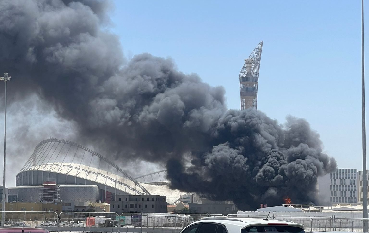 Warehouse Fire Response and Community Safety Efforts