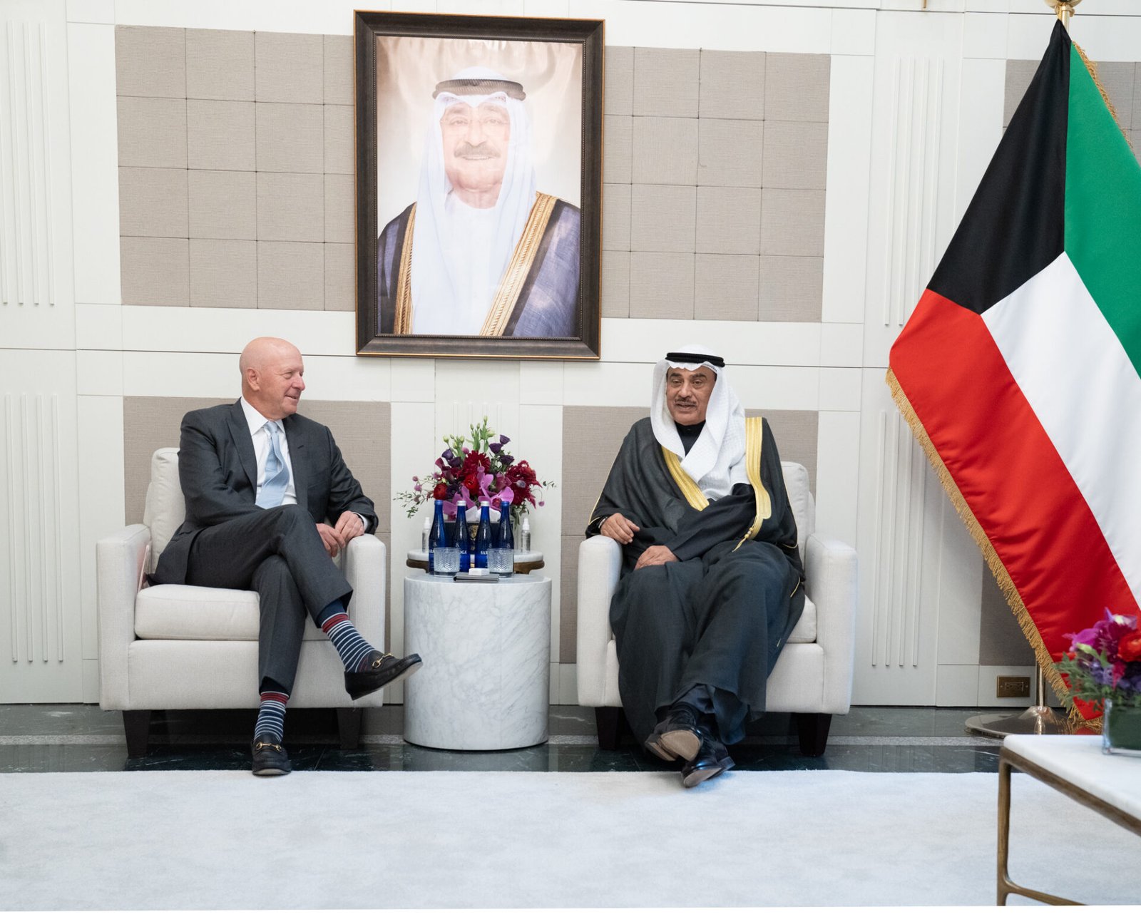 Kuwait's Crown Prince Meets US CEOs to Boost Investment and